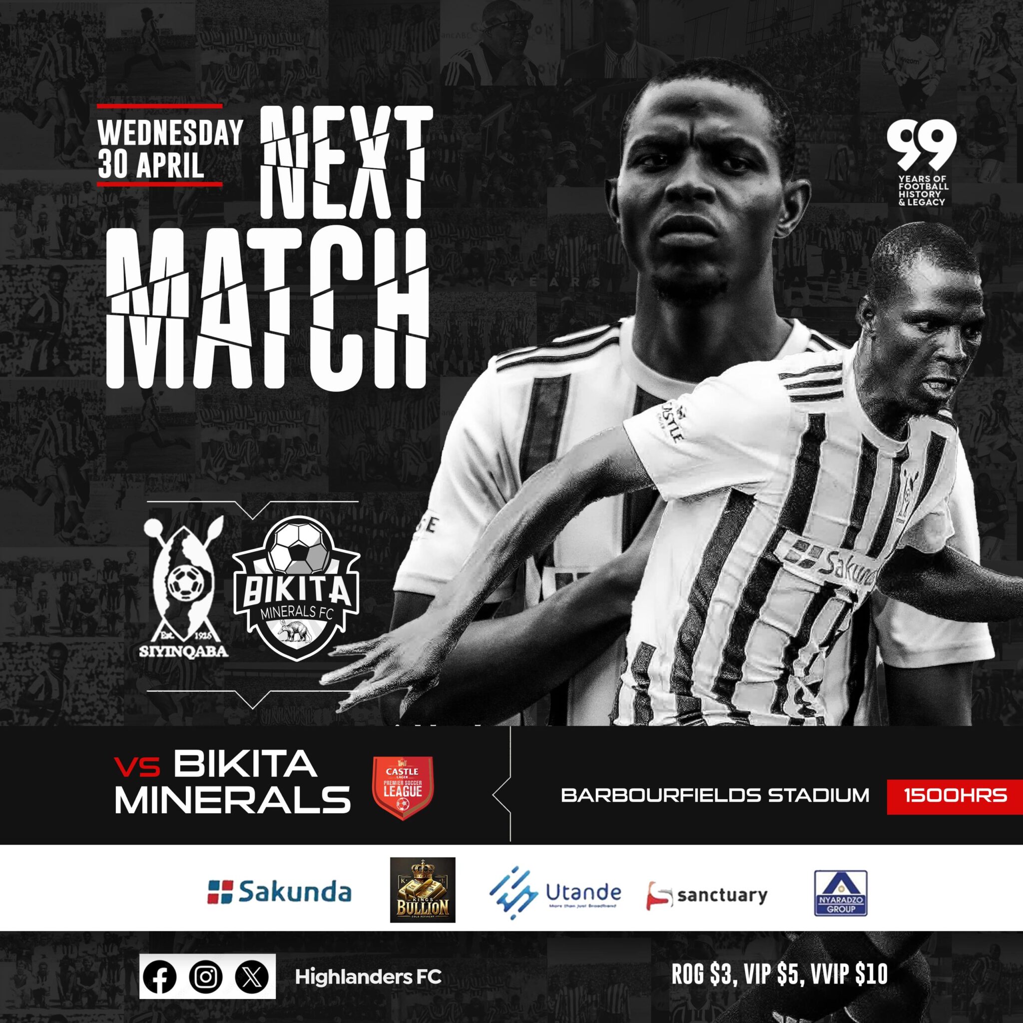 Highlanders Football Club – est. 1926